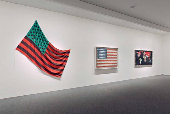 David Hammons. African-American Flag. 1990 | MoMA
