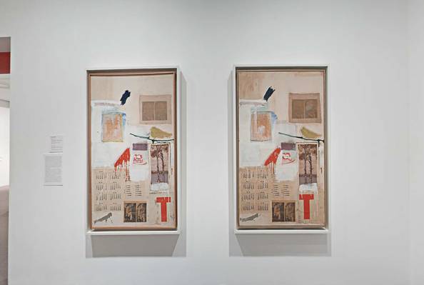 Robert Rauschenberg. Factum II. 1957 | MoMA