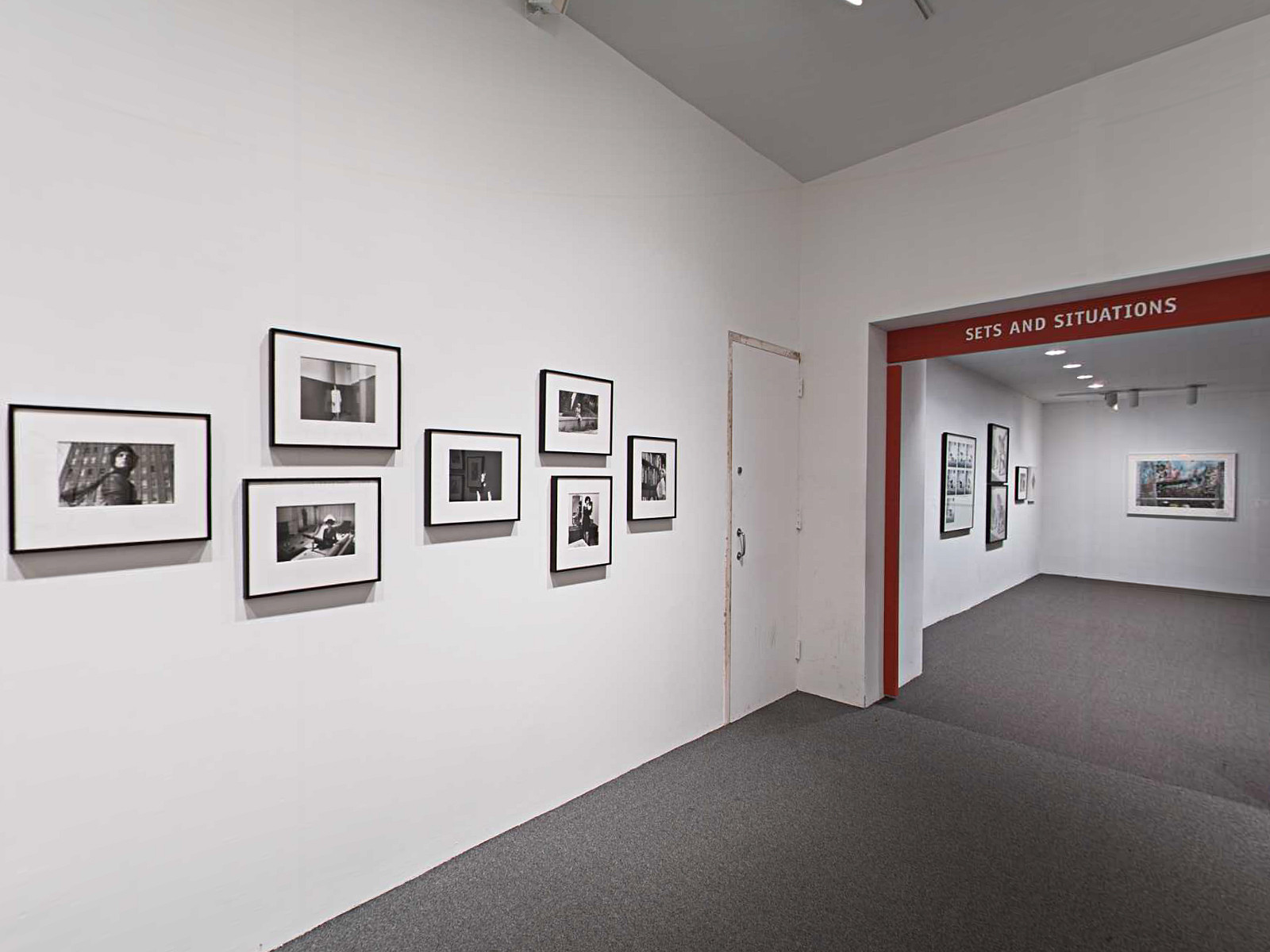 Installation view of the exhibition "MoMA2000, Open Ends: Actual Size ...