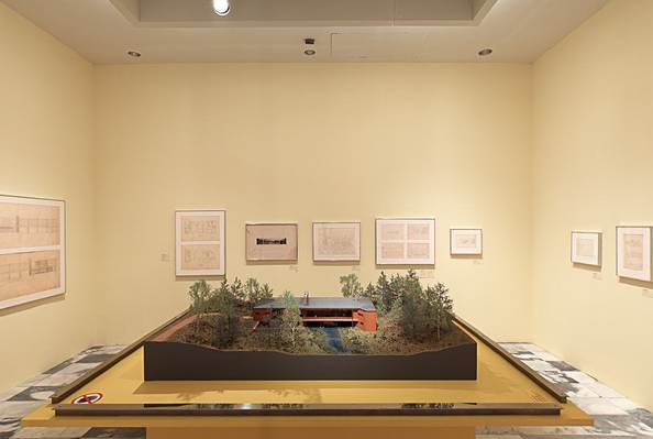 Ludwig Mies van der Rohe. Resor House Project, Jackson Hole, Wyoming ...