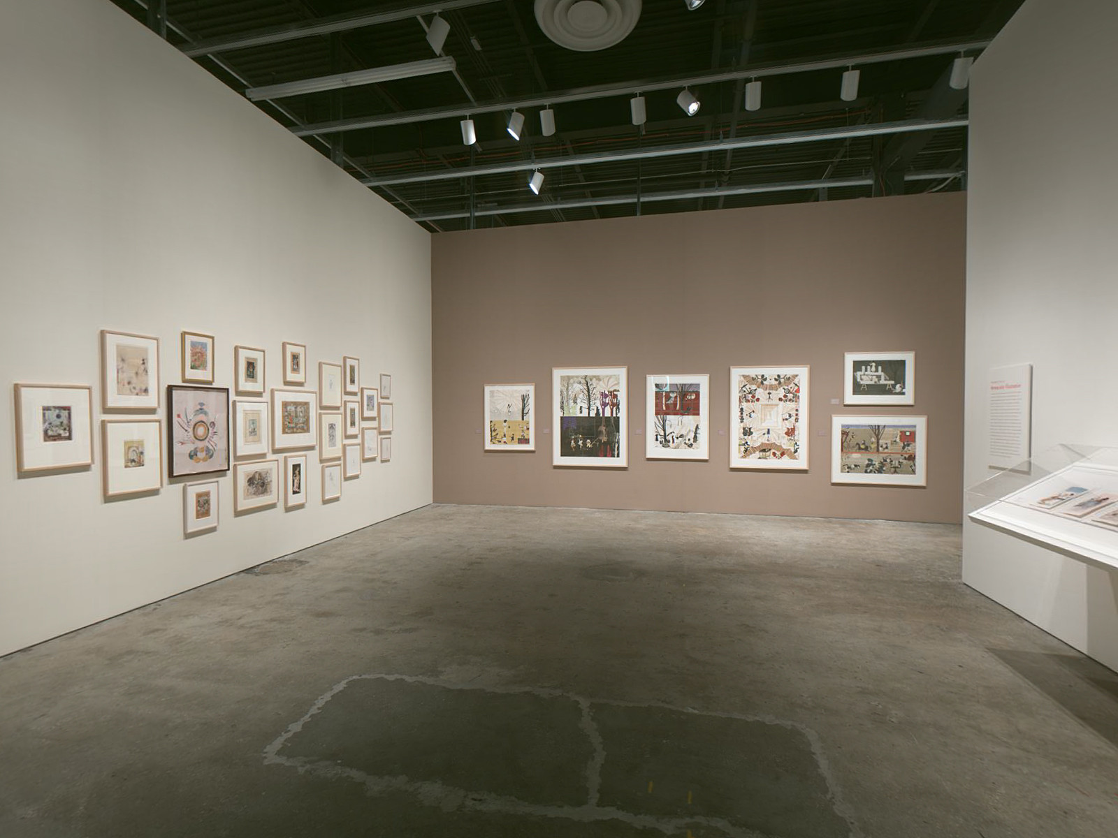 Installation view of the exhibition "Drawing Now: Eight Propositions ...