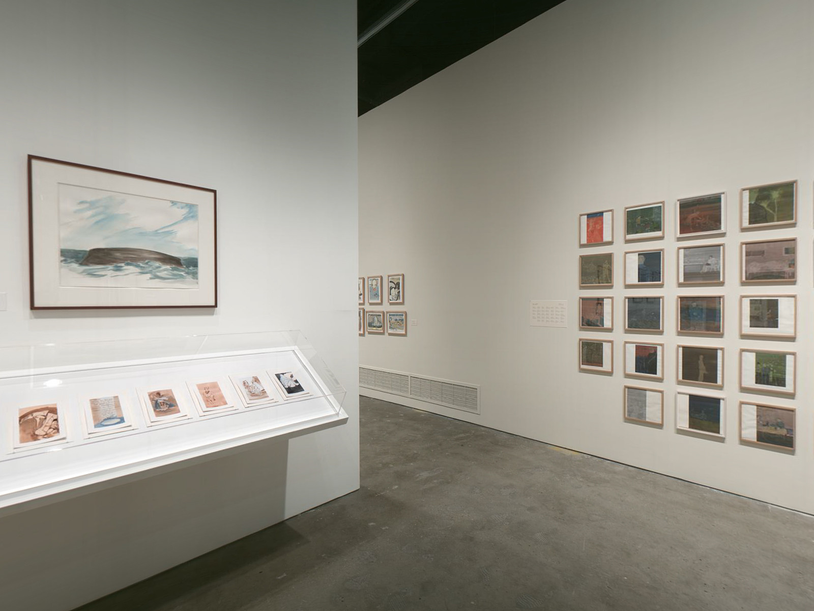 Installation view of the exhibition "Drawing Now: Eight Propositions ...