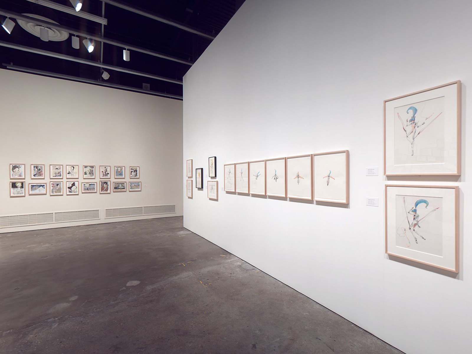Installation view of the exhibition "Drawing Now: Eight Propositions ...