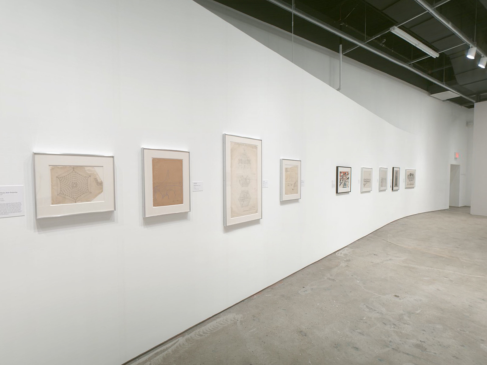Installation view of the exhibition "The Changing of the Avant-Garde ...
