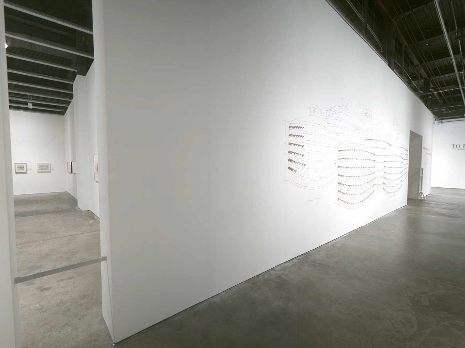 Installation view of the exhibition "The Changing of the Avant-Garde ...