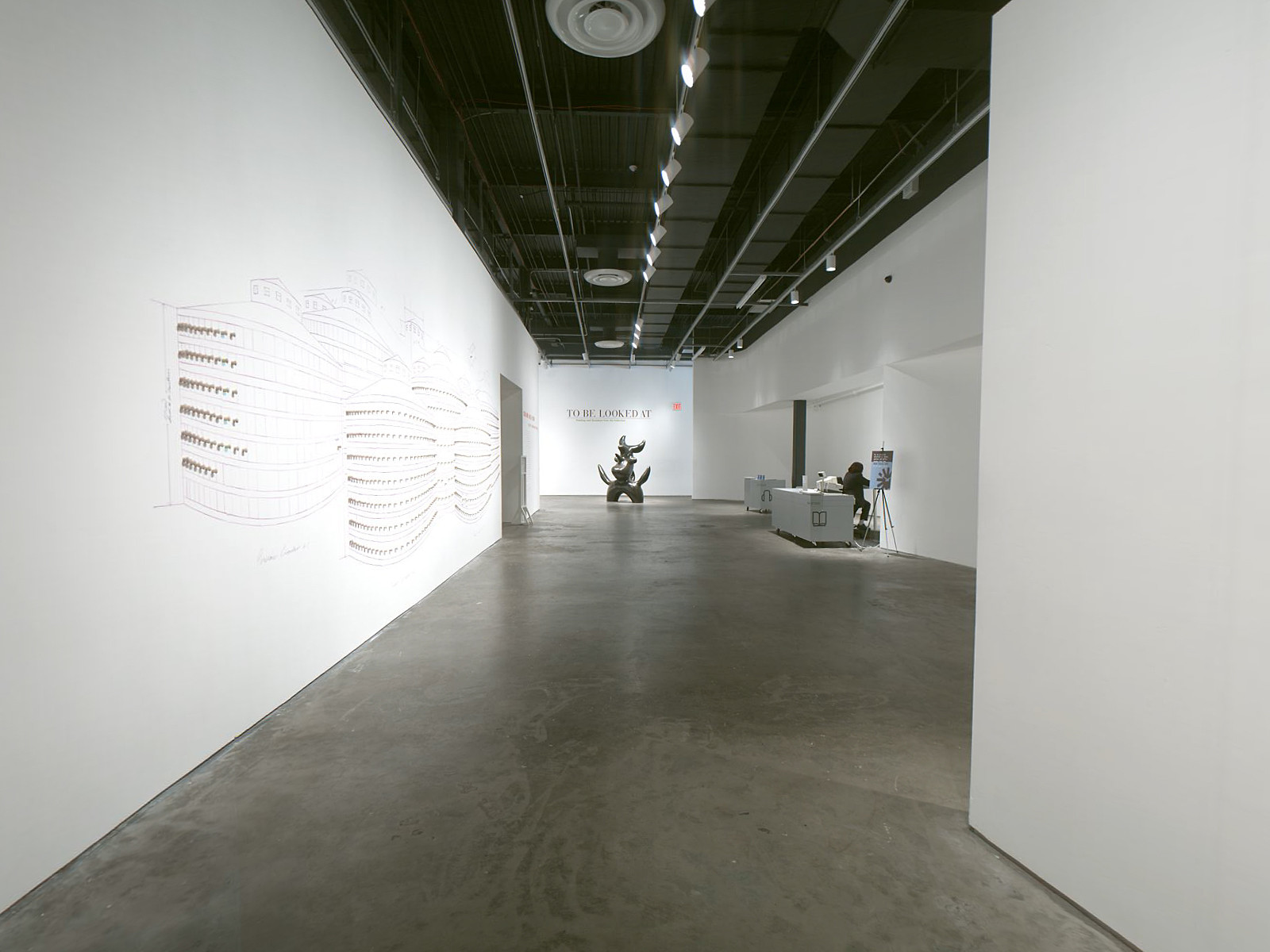 Installation view of the exhibition "The Changing of the Avant-Garde ...