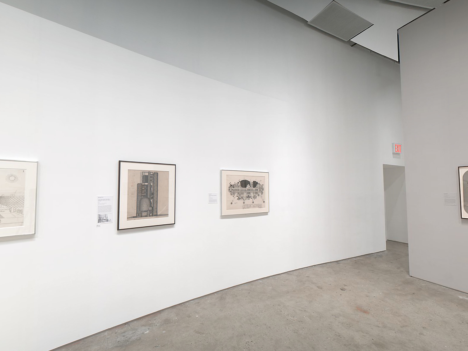 Installation view of the exhibition "The Changing of the Avant-Garde ...