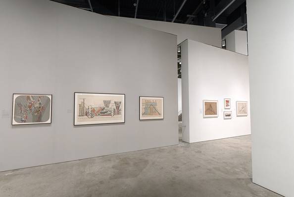 Peter Cook. Plug-in City: Maximum Pressure Area, project (Section ...