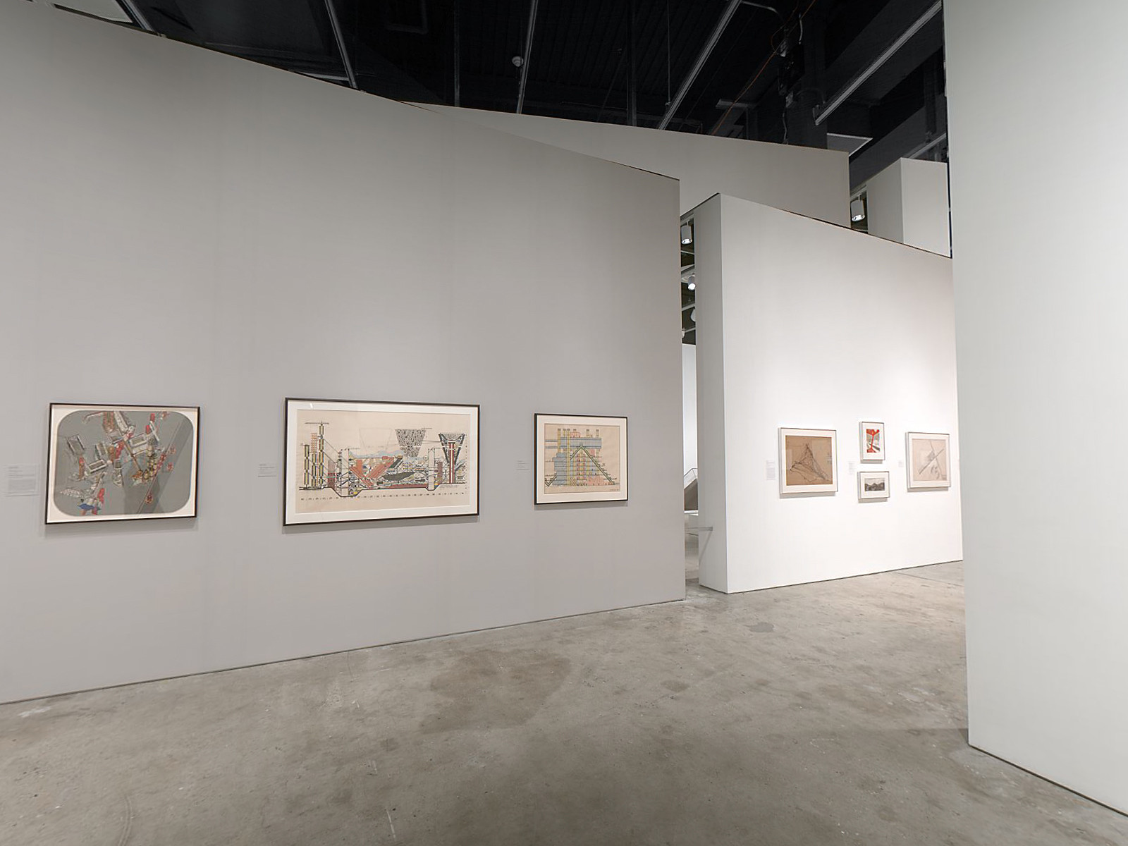 Installation view of the exhibition "The Changing of the Avant-Garde ...