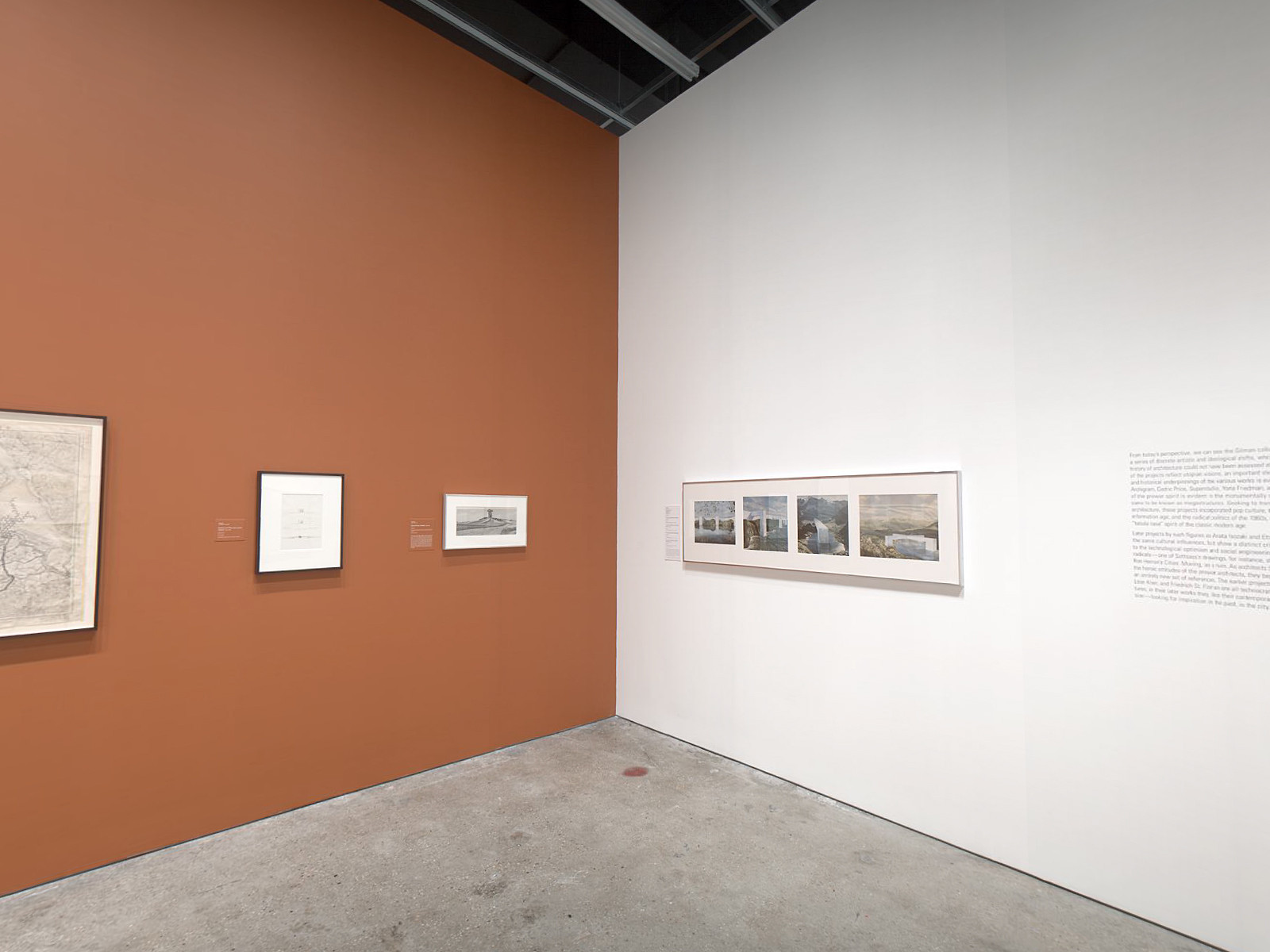 Installation view of the exhibition "The Changing of the Avant-Garde ...