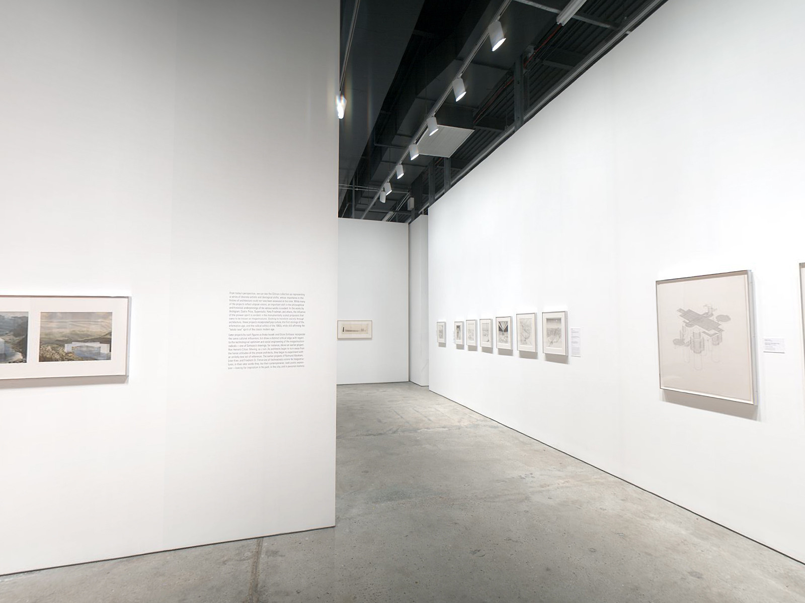 Installation view of the exhibition "The Changing of the Avant-Garde ...