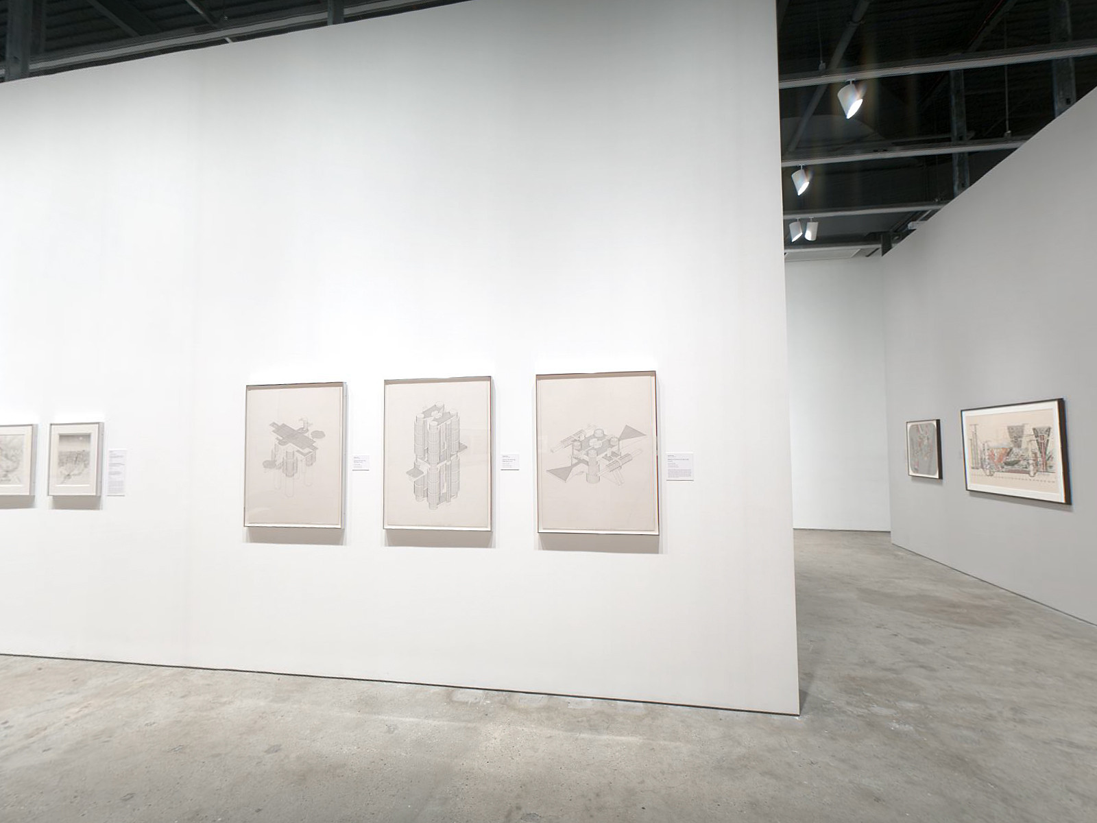 Installation view of the exhibition "The Changing of the Avant-Garde ...