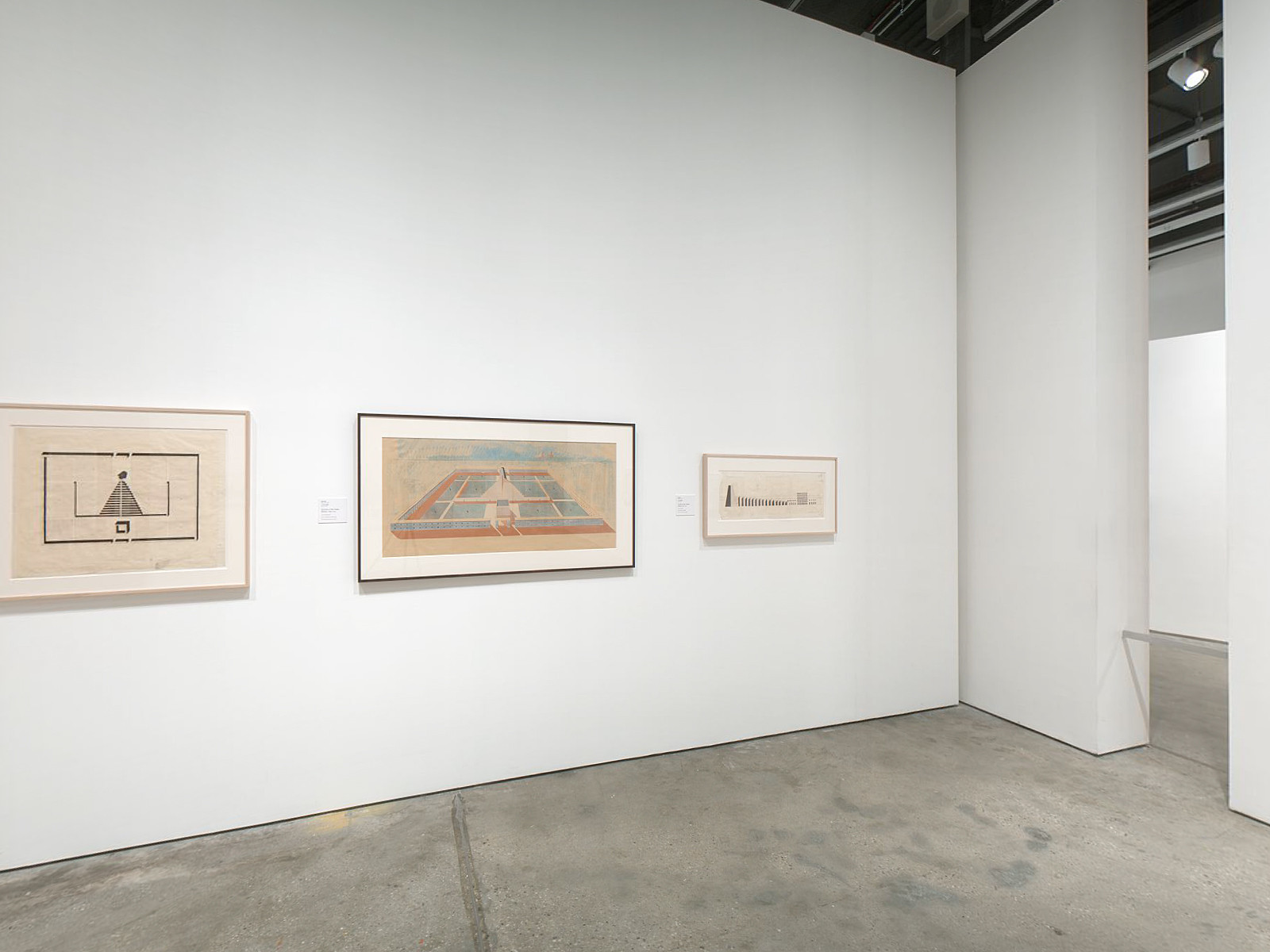 Installation view of the exhibition "The Changing of the Avant-Garde ...