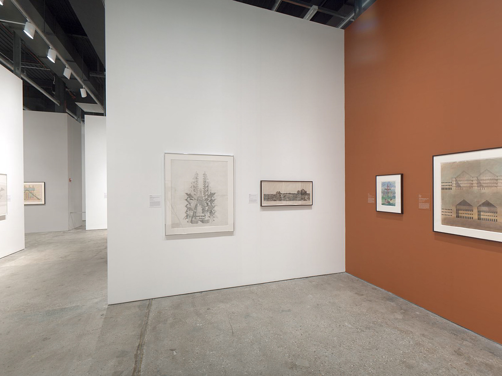 Installation view of the exhibition "The Changing of the Avant-Garde ...