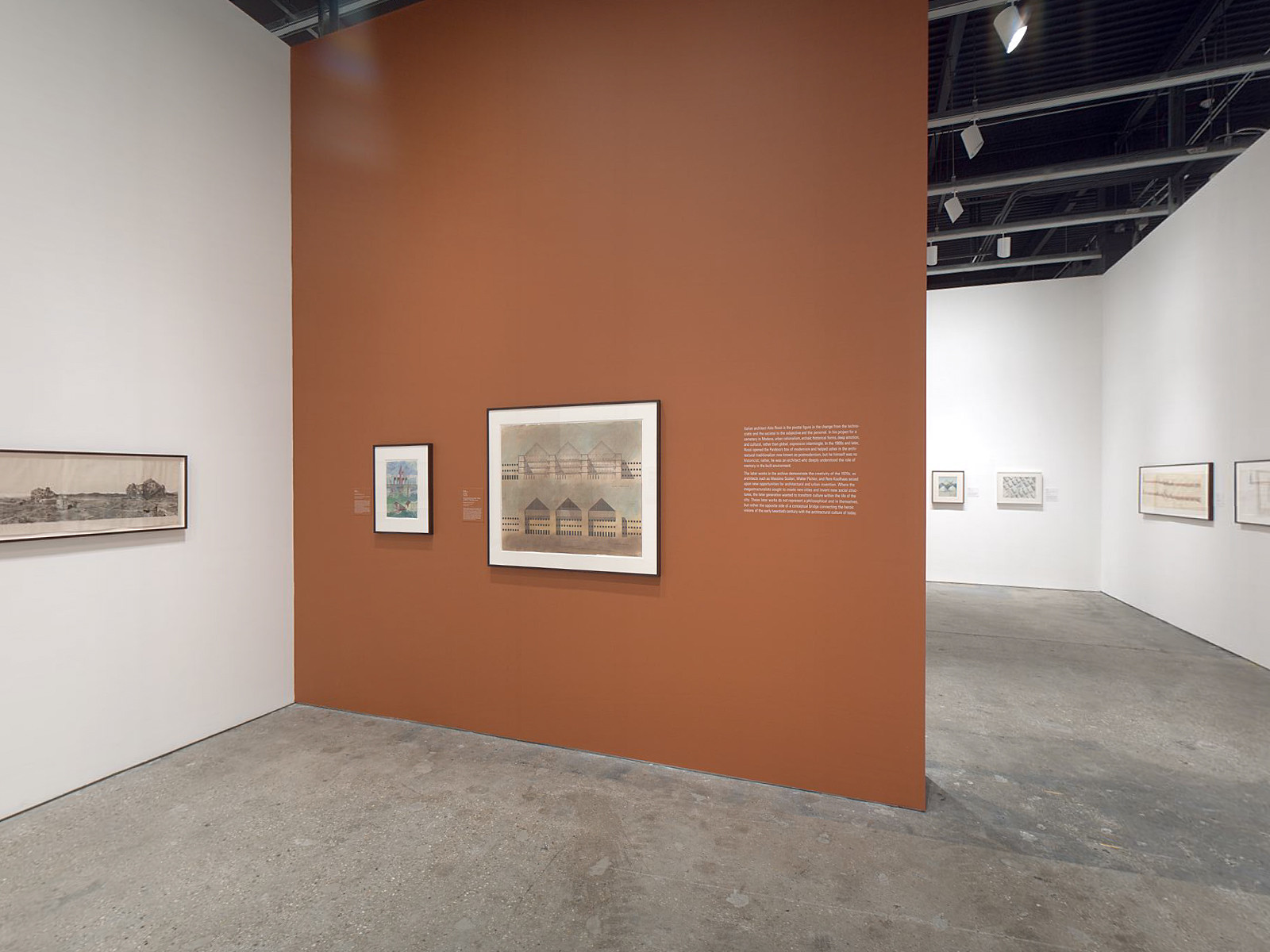 Installation view of the exhibition "The Changing of the Avant-Garde ...