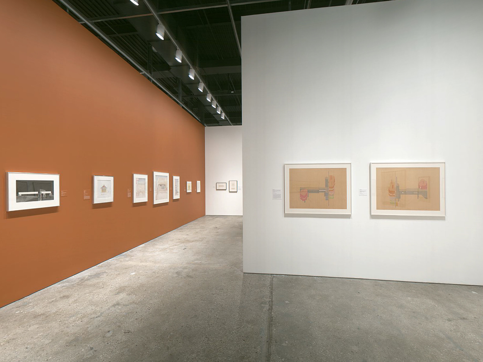 Installation view of the exhibition "The Changing of the Avant-Garde ...