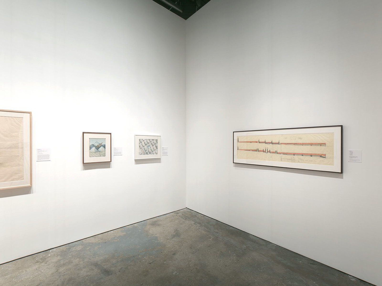 Installation view of the exhibition "The Changing of the Avant-Garde ...