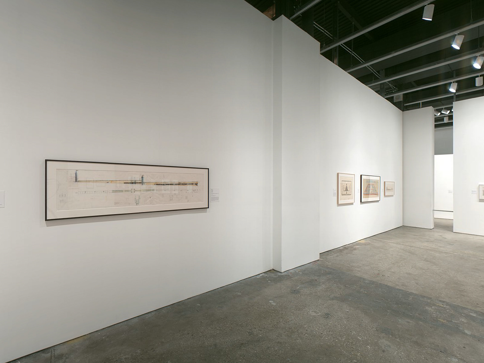 Installation view of the exhibition "The Changing of the Avant-Garde ...