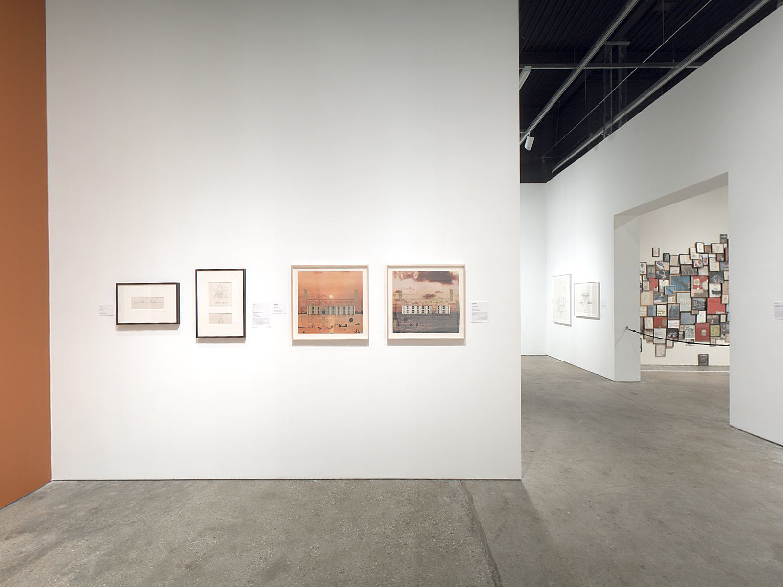 Installation view of the exhibition "The Changing of the Avant-Garde ...