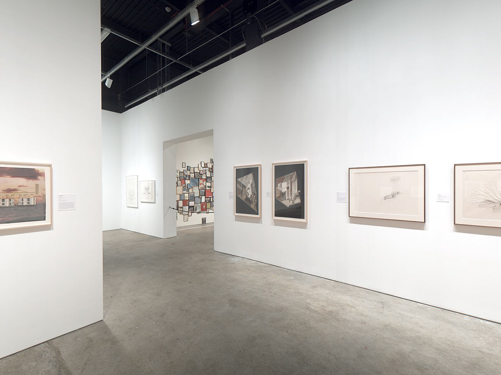 Installation view of the exhibition "The Changing of the Avant-Garde ...