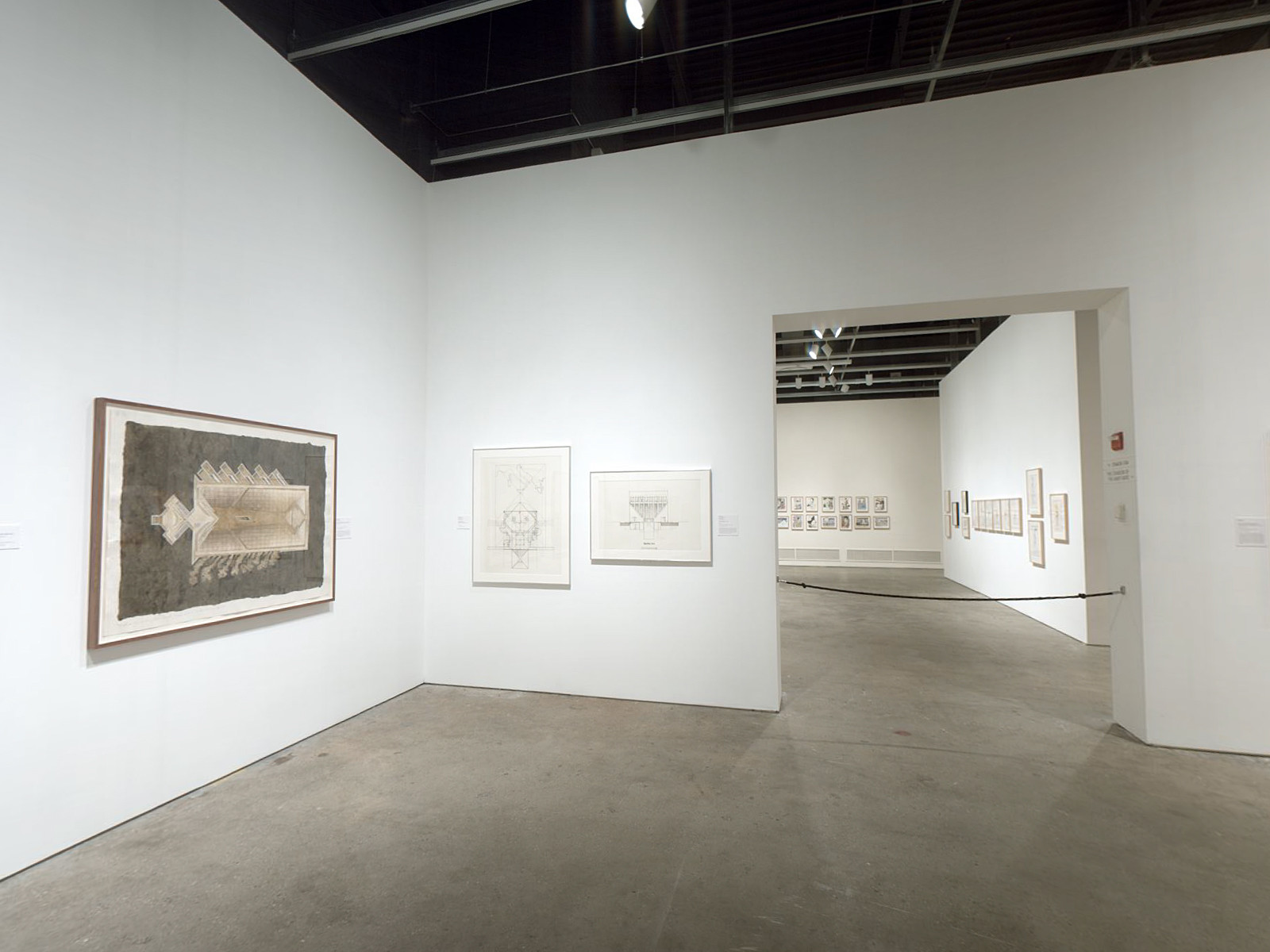 Installation view of the exhibition "The Changing of the Avant-Garde ...