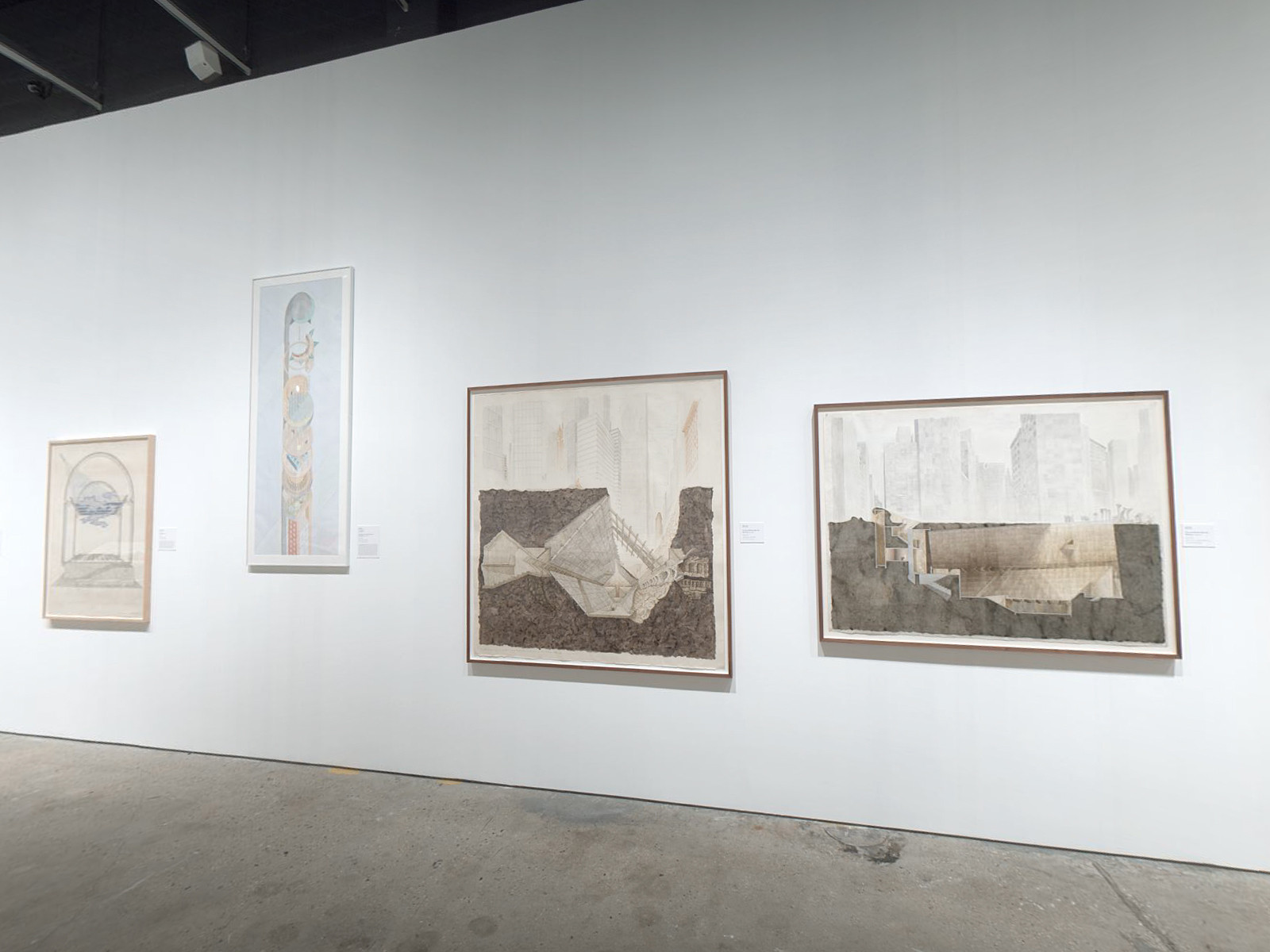 Installation view of the exhibition "The Changing of the Avant-Garde ...