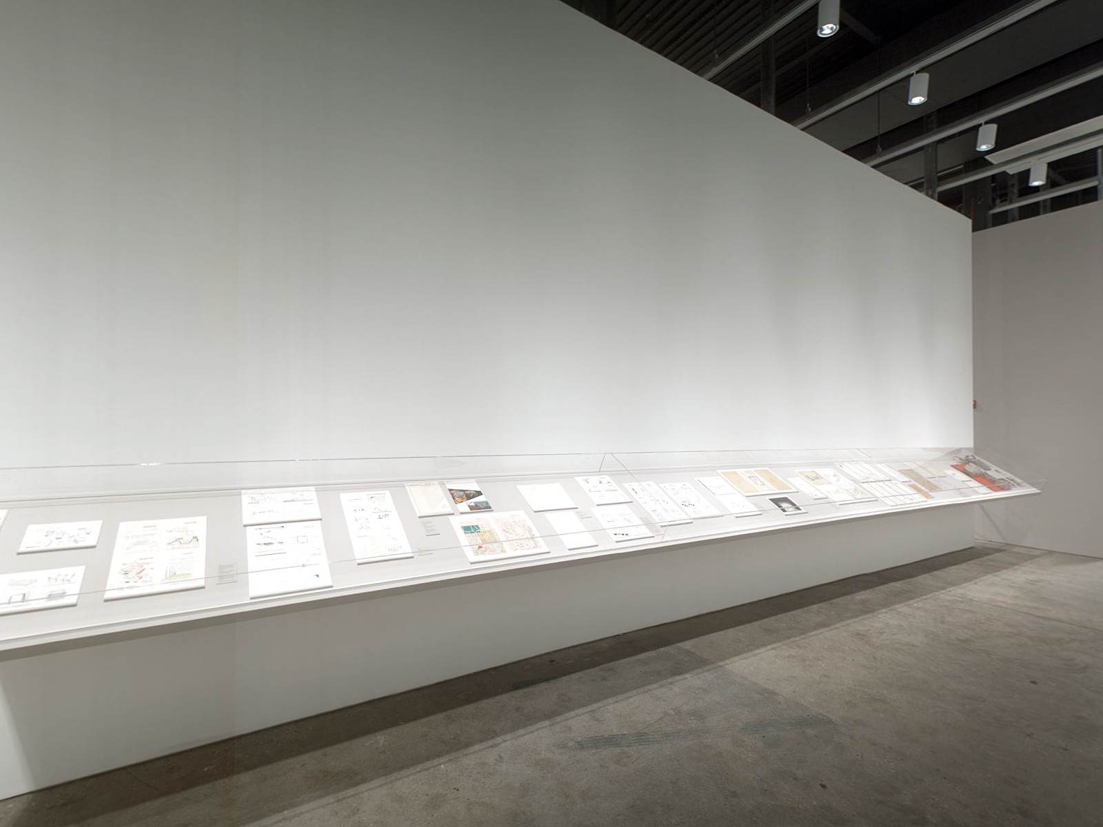 Installation view of the exhibition "The Changing of the Avant-Garde ...