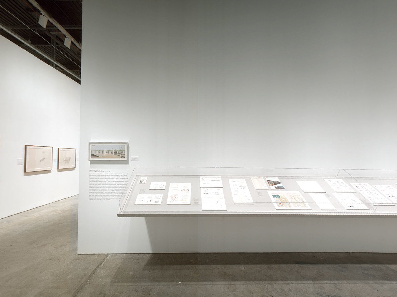 Installation view of the exhibition "The Changing of the Avant-Garde ...