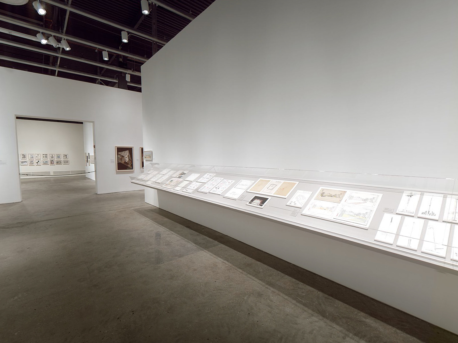 Installation view of the exhibition "The Changing of the Avant-Garde ...