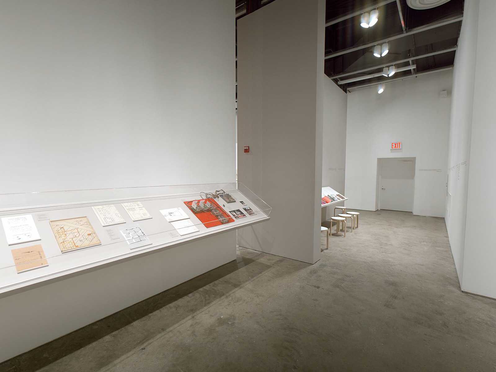 Installation view of the exhibition "The Changing of the Avant-Garde ...