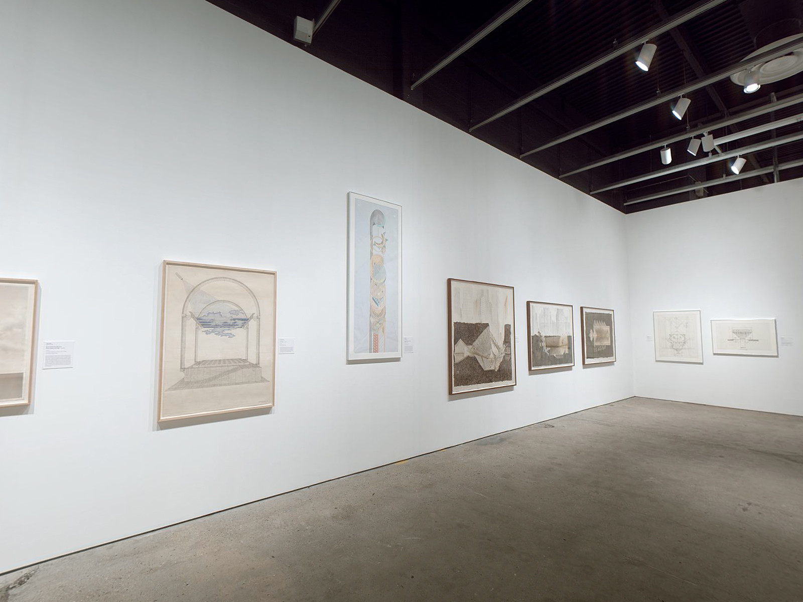 Installation view of the exhibition "The Changing of the Avant-Garde ...