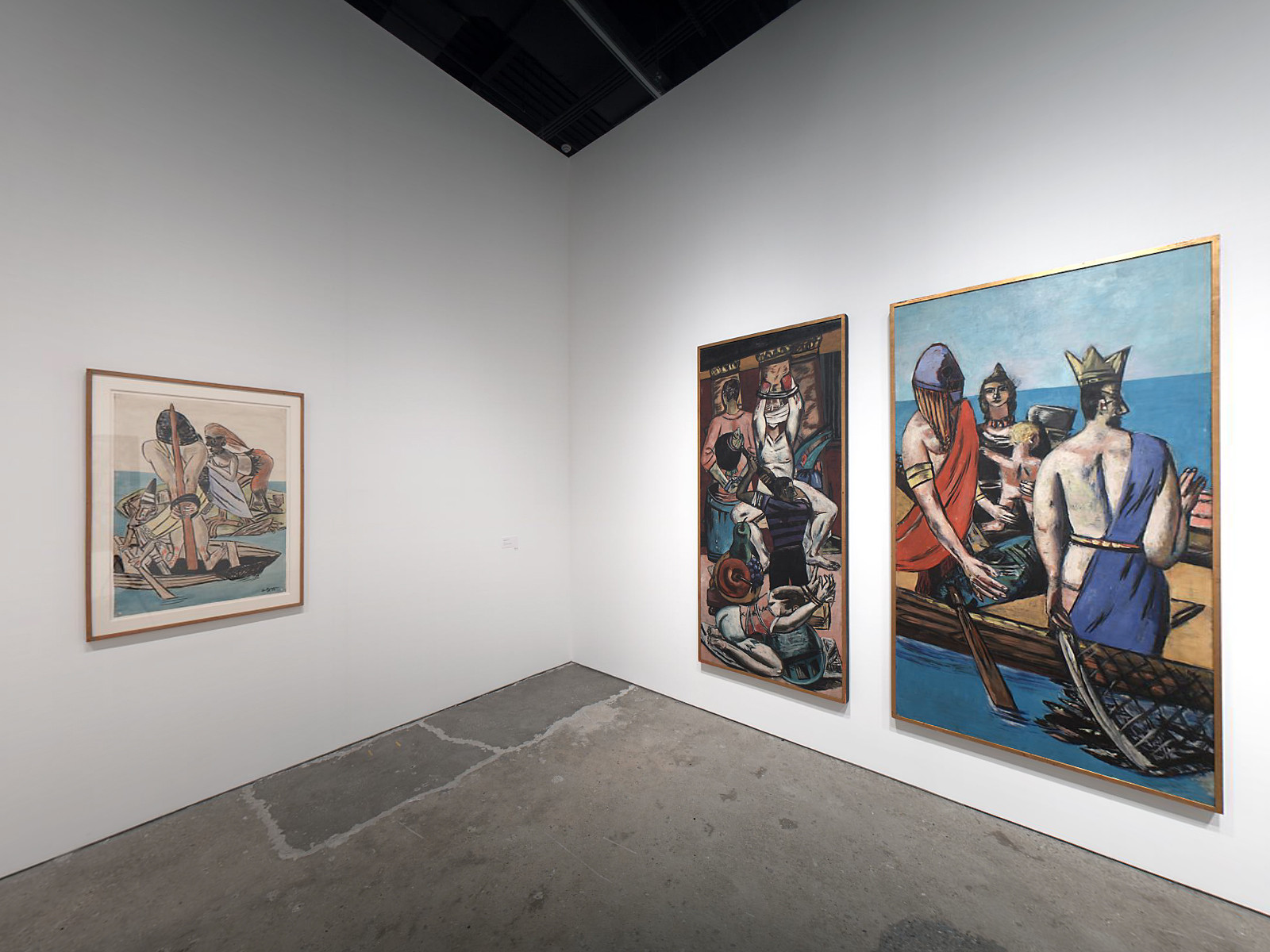 Installation view of the exhibition "Max Beckmann" | MoMA