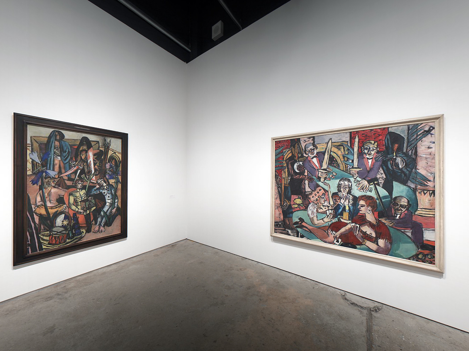 Installation view of the exhibition "Max Beckmann" | MoMA