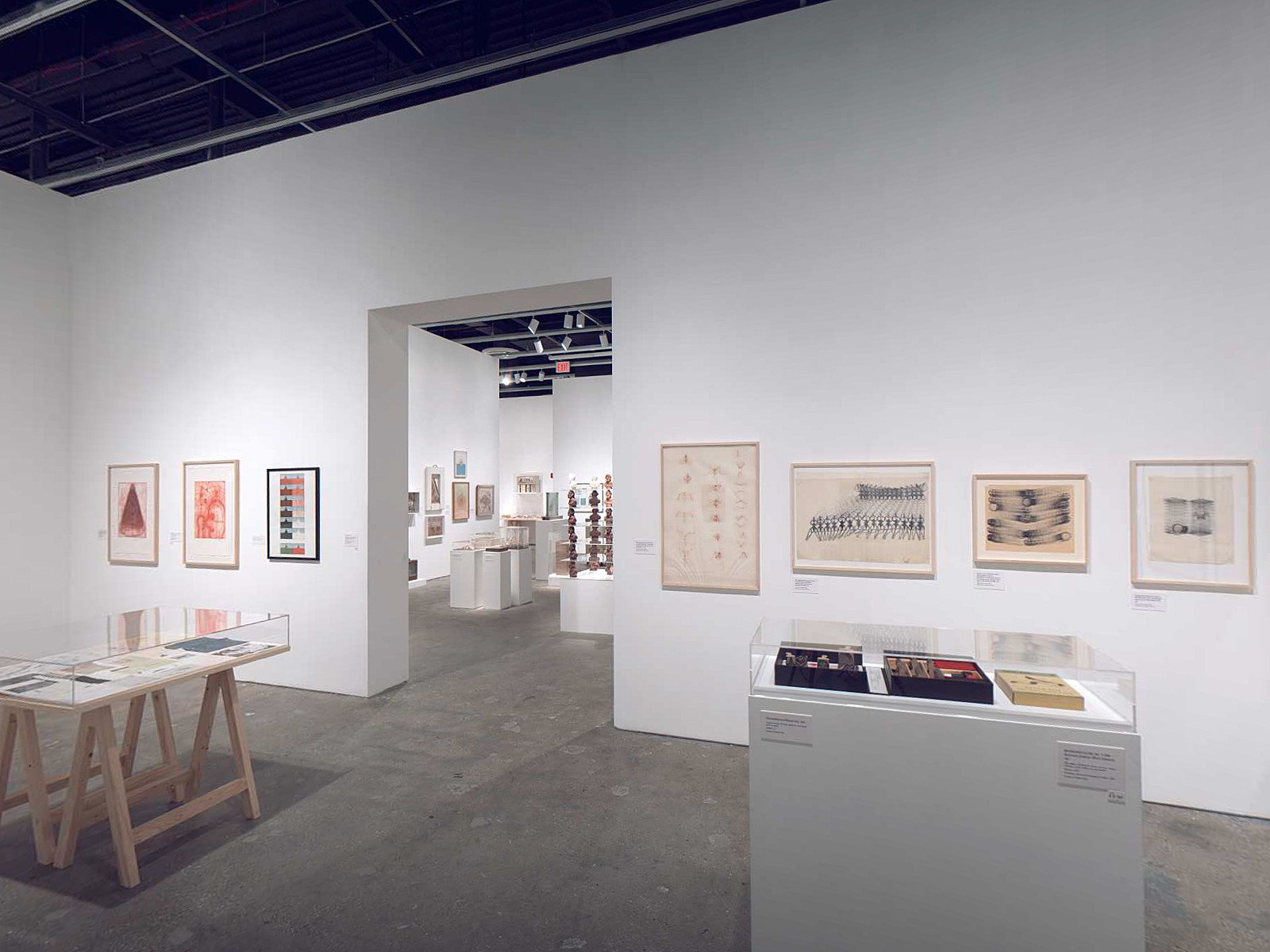 Installation view of the exhibition "Roth Time: A Dieter Roth ...