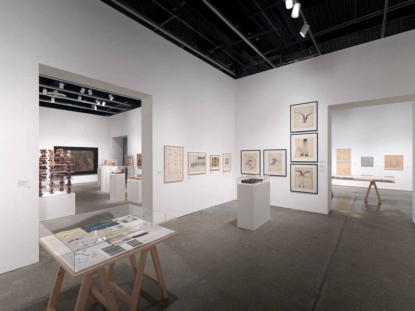 Installation view of the exhibition "Roth Time: A Dieter Roth ...