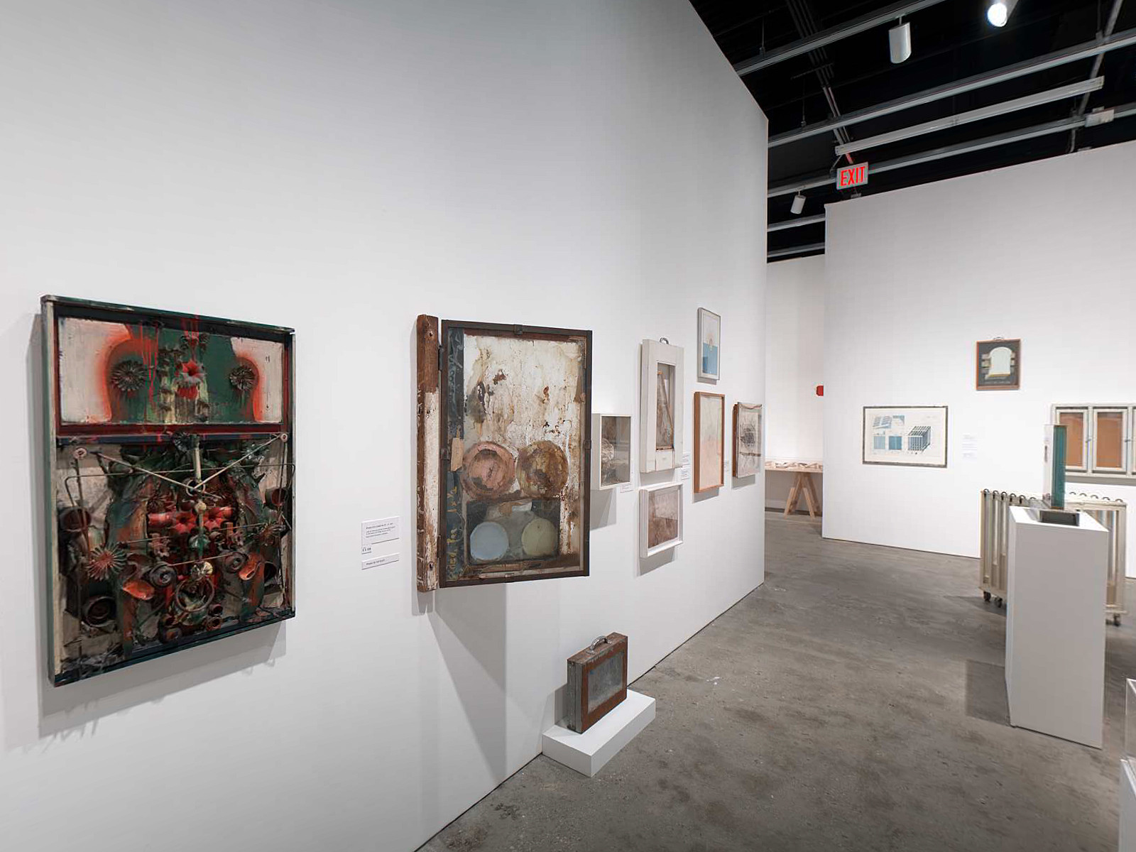 Installation view of the exhibition "Roth Time: A Dieter Roth ...