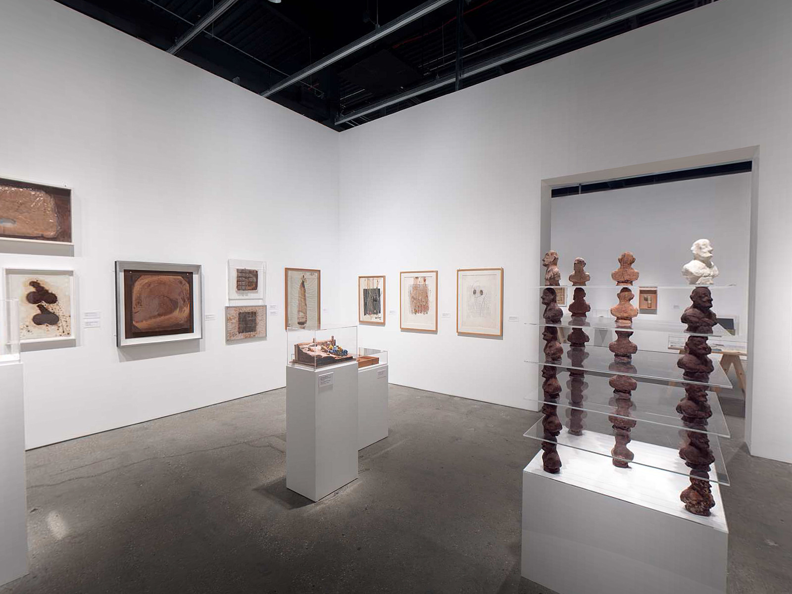 Installation view of the exhibition "Roth Time: A Dieter Roth ...