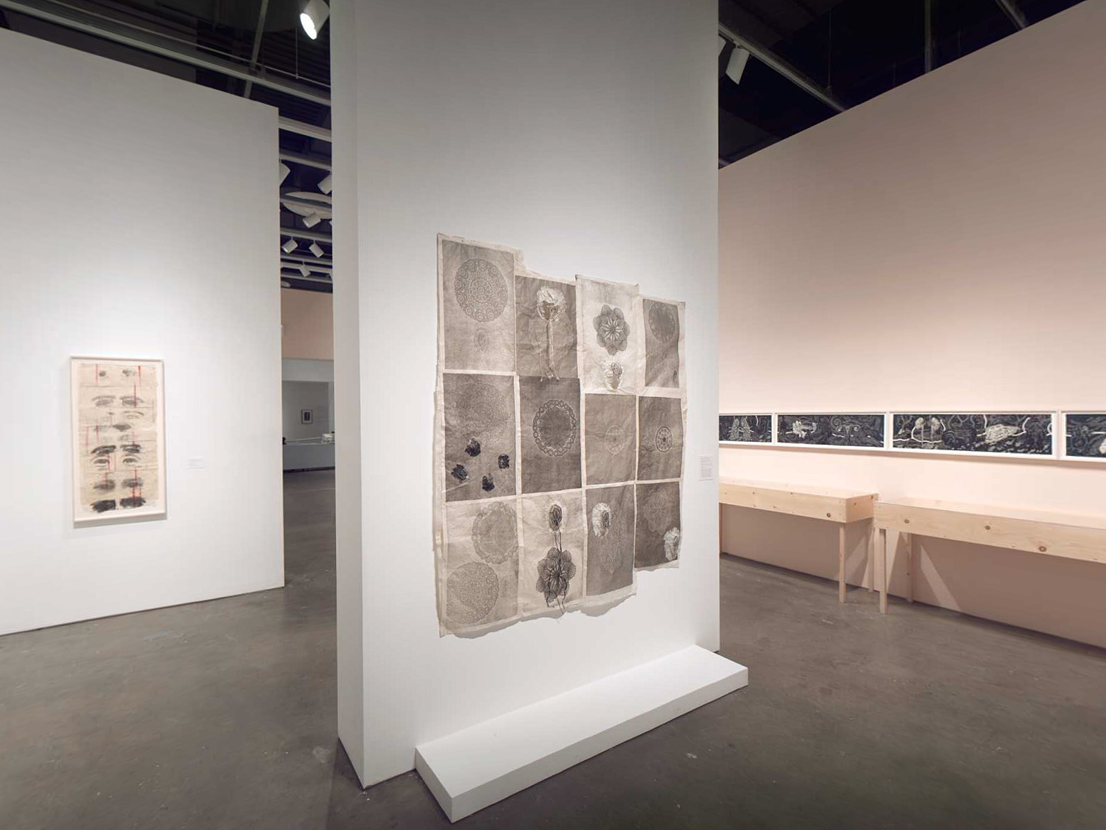Installation view of the exhibition "Kiki Smith: Prints, Books & Things ...