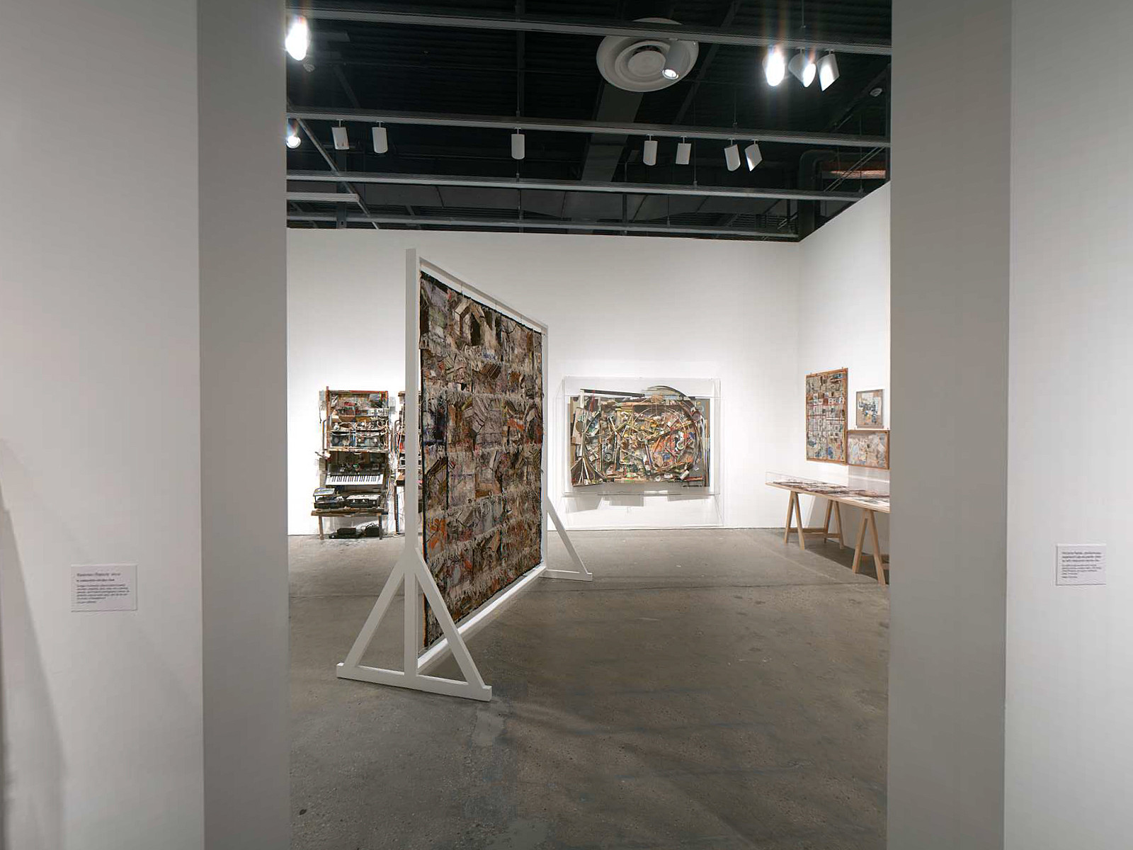 Installation view of the exhibition "Roth Time: A Dieter Roth ...