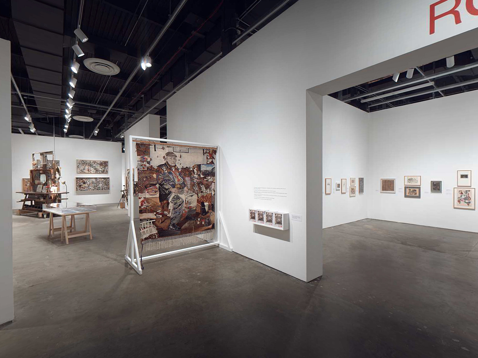 Installation view of the exhibition "Roth Time: A Dieter Roth ...