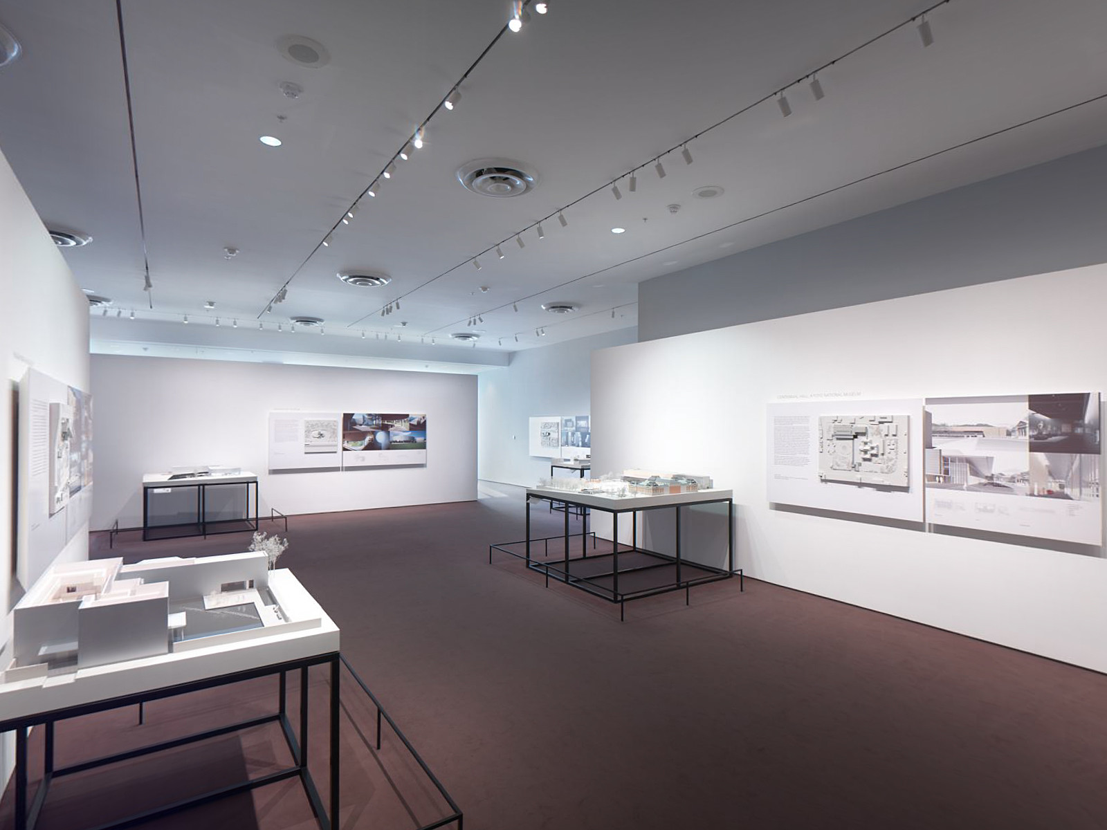 Installation view of the exhibition "Nine Museums: Yoshio Taniguchi" | MoMA