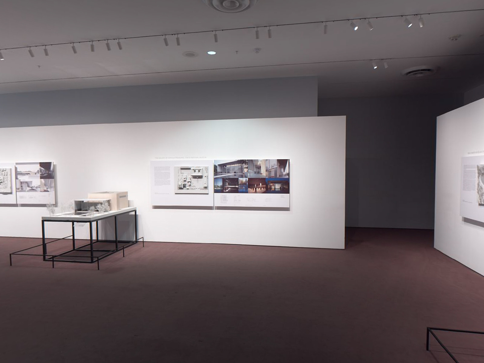 Installation view of the exhibition "Nine Museums: Yoshio Taniguchi" | MoMA