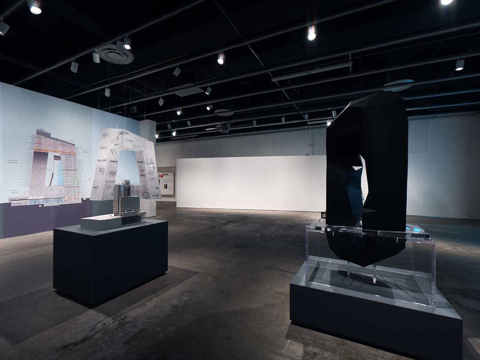 Installation view of the exhibition "Tall Buildings" | MoMA