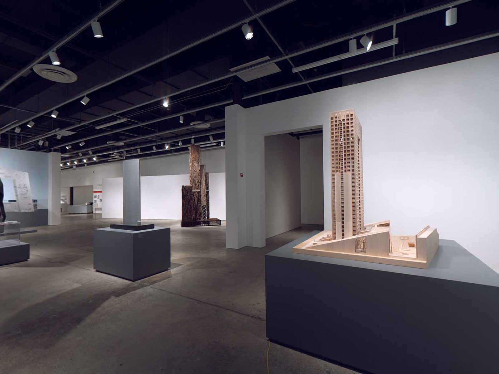 Installation view of the exhibition "Tall Buildings" | MoMA