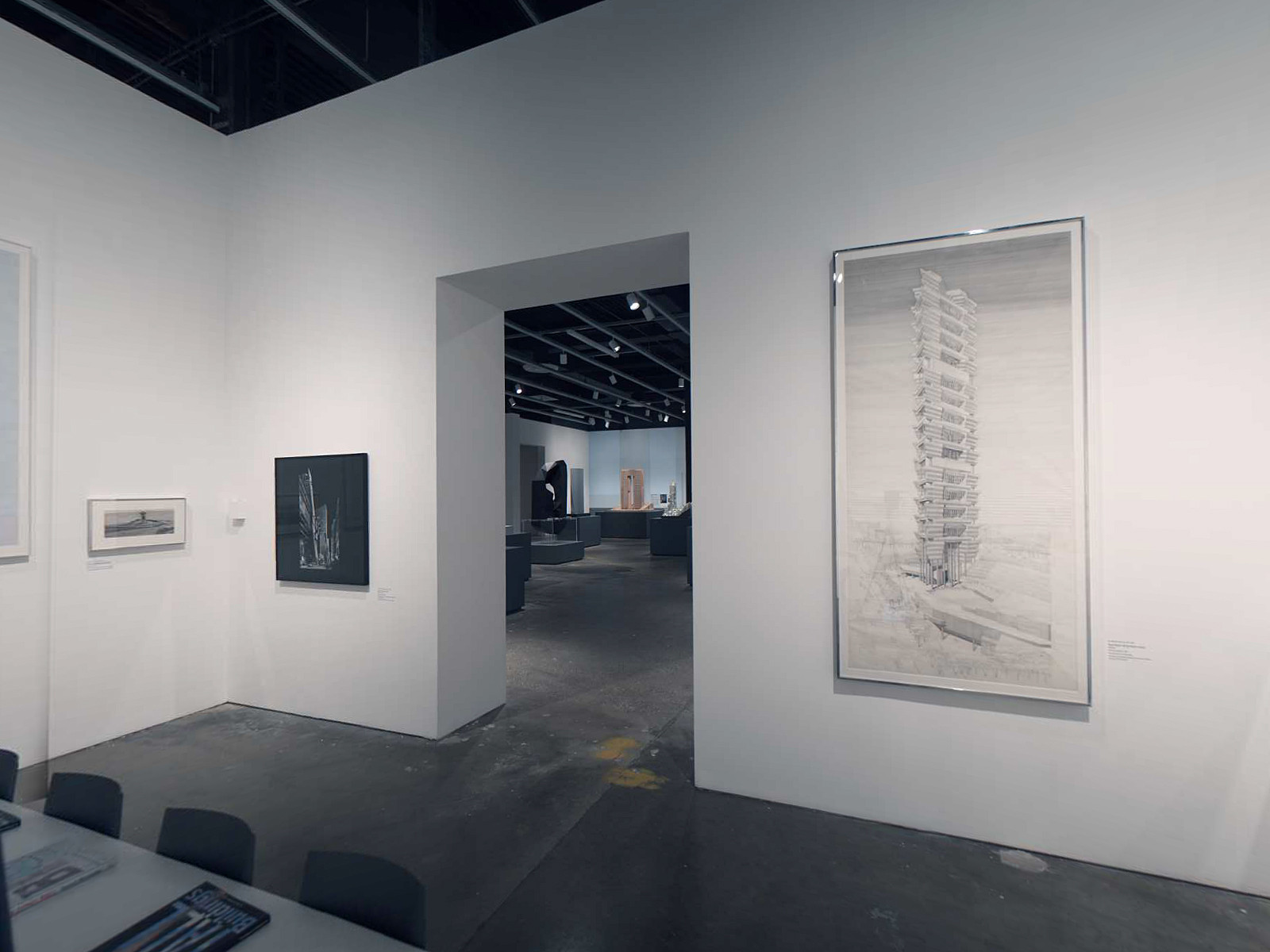 Installation view of the exhibition "Tall Buildings" | MoMA