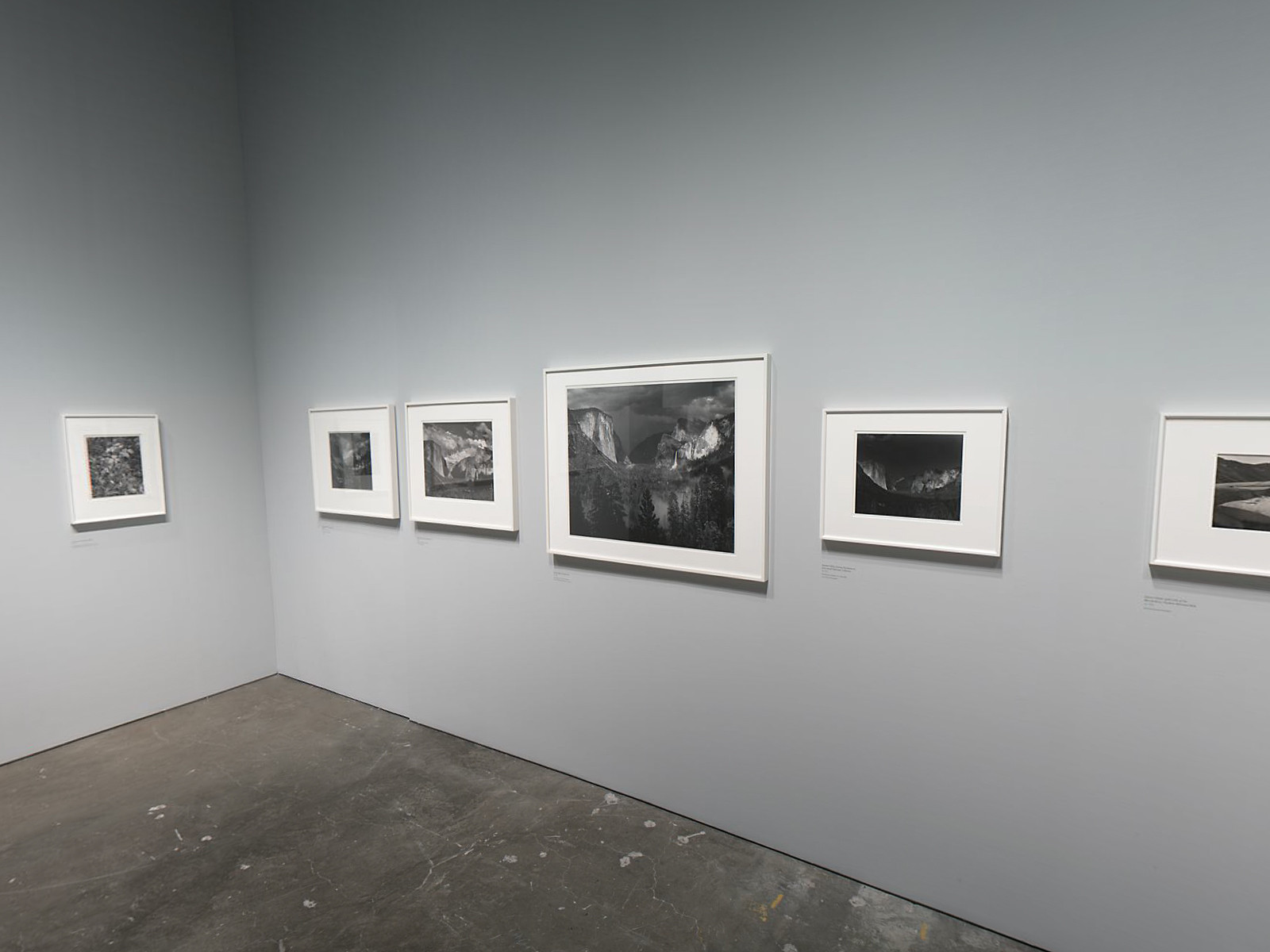 Installation view of the exhibition "Ansel Adams at 100" | MoMA