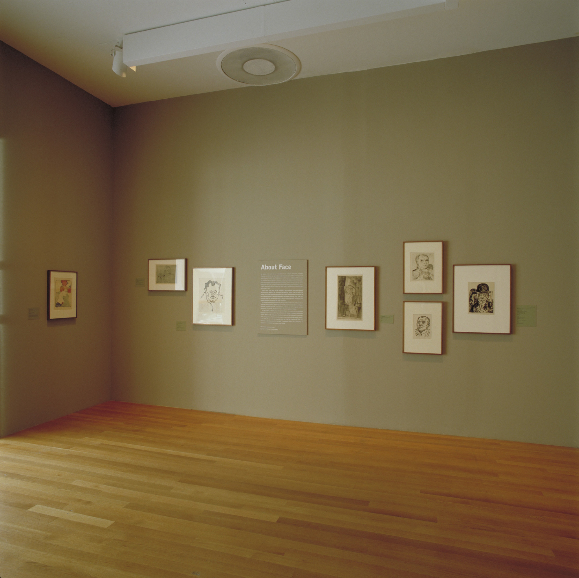 Installation view of the exhibition "About Face." | MoMA