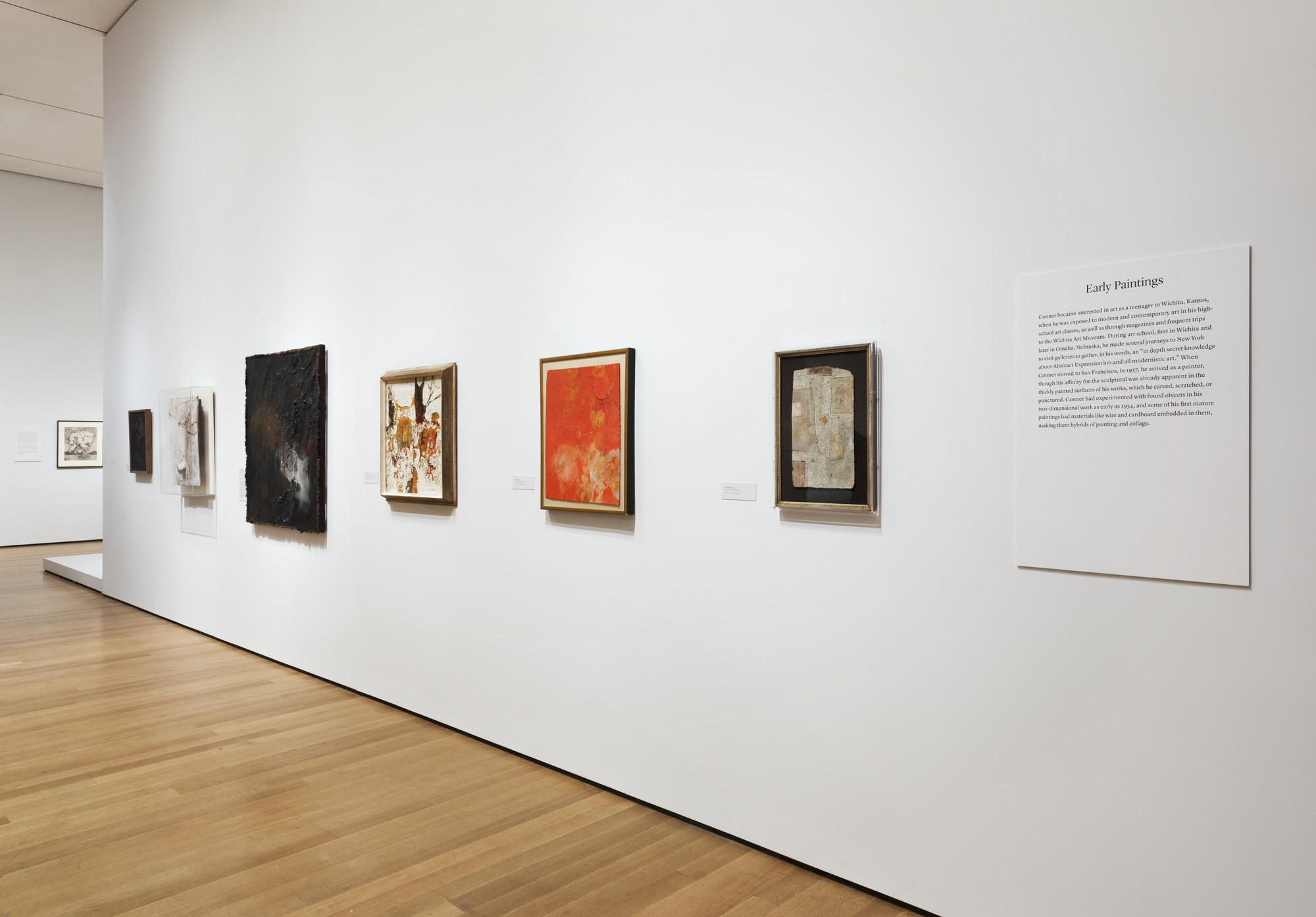 Installation view of the exhibition "Bruce Conner: It's All True" | MoMA