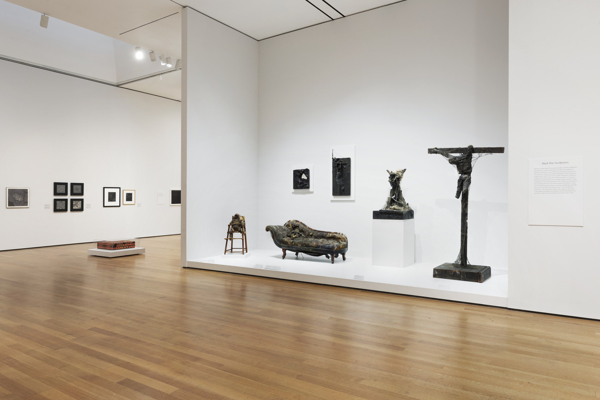 Installation view of the exhibition "Bruce Conner: It's All True" | MoMA