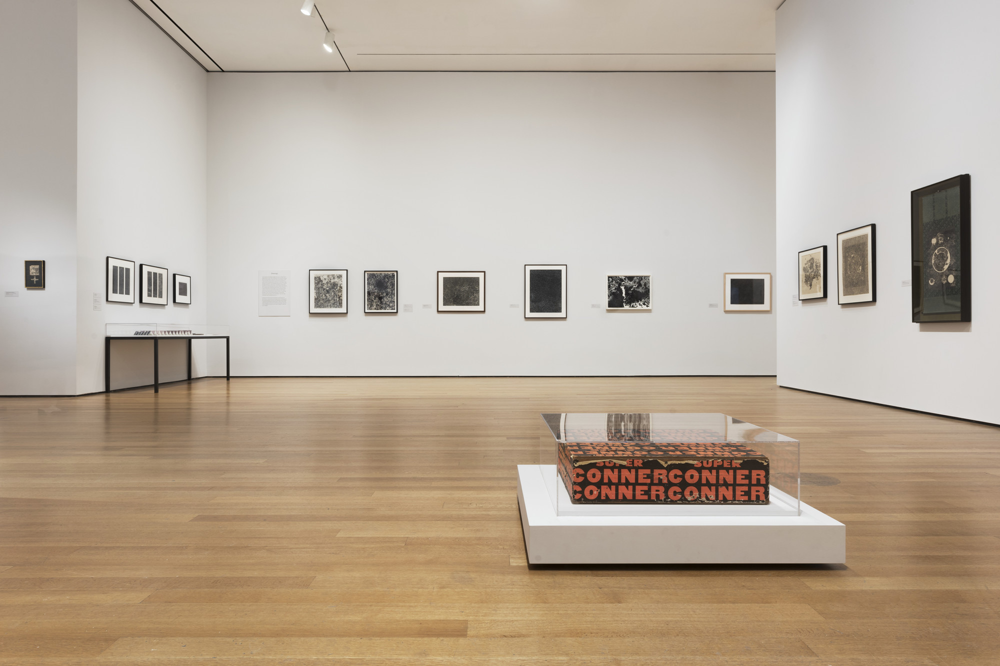 Installation view of the exhibition "Bruce Conner: It's All True" | MoMA